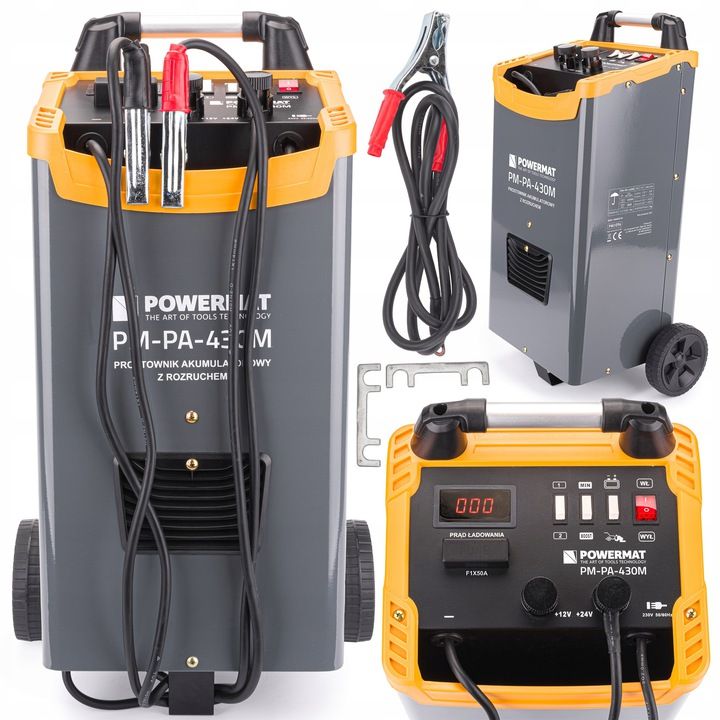 PROSTOWNIK AKUMULATOROWY Z ROZRUCHEM 400A 12/24V - ERLI.pl