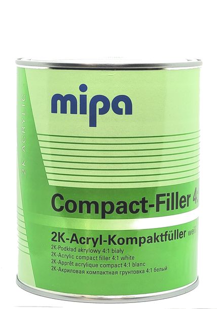 MIPA PODKŁAD COMPACT 4:1 1L+0,25L BIAŁY - ERLI.pl