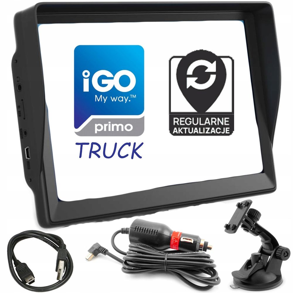NAWIGACJA GPS 9 CIĘŻARÓWKA iGO Primo TRUCK TIR – 130029623 - ERLI.pl