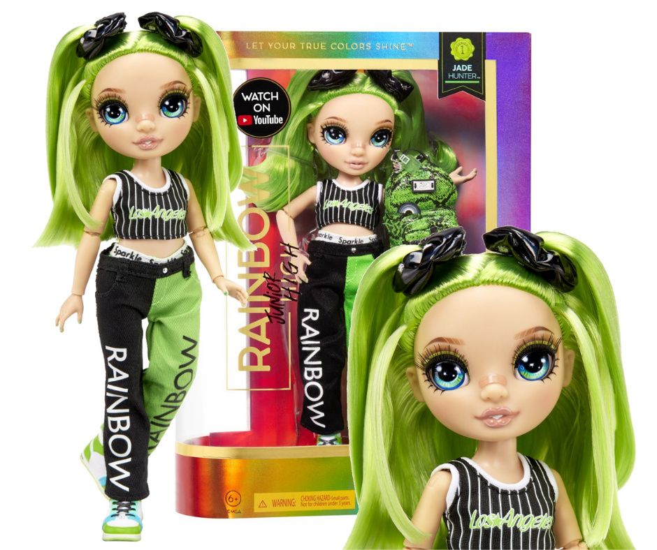 Rainbow High Lalka JADE HUNTER Junior MGA - ERLI.pl