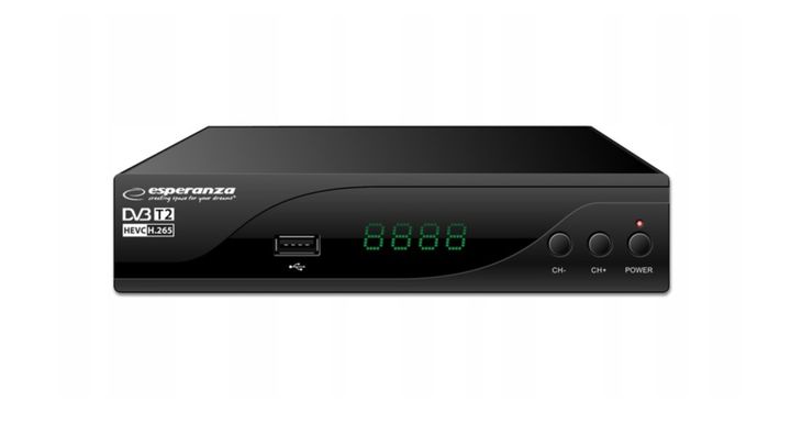 TUNER TV NAZIEMNA NOWY STANDARD POLSKI DVB-T2 - ERLI.pl
