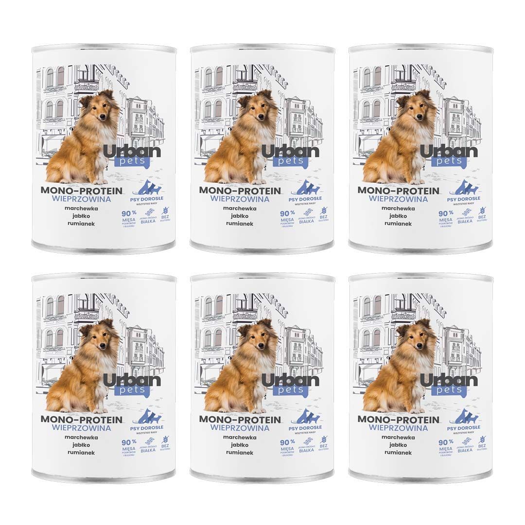 Pakiet Over Zoo Urban Pets Mono Protein Mokra Karma Dla Dorosłych Psów ...