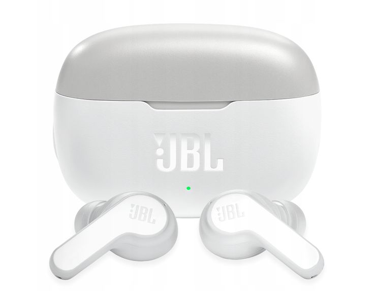 Słuchawki JBL Wave 200 TWS Białe – 131010305 - ERLI.pl