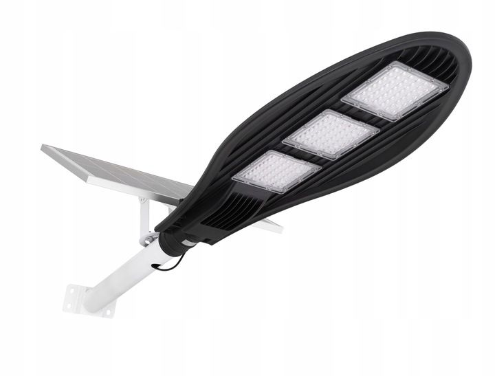 LATARNIA ULICZNA 800W LAMPA SOLARNA PANEL UCHWYT - ERLI.pl