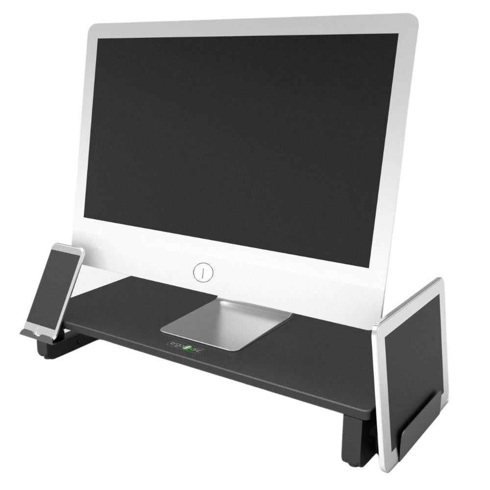 Ergosafe WoodS Podstawka pod Monitor czarna - ERLI.pl