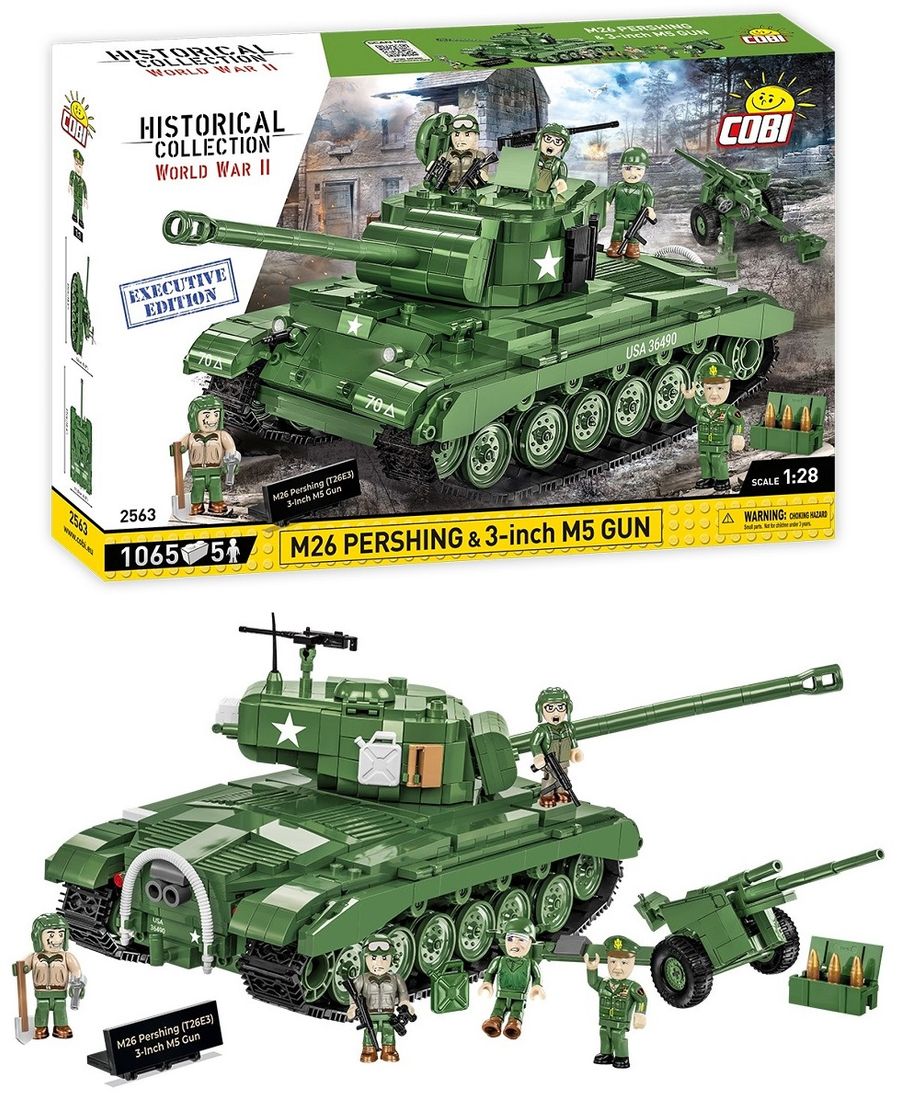 COBI 2563 Czołg M26 PERSHING Executive Collection - ERLI.pl