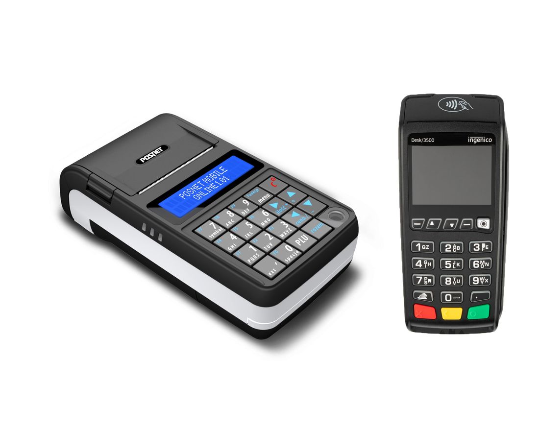 Posnet Mobile Online Wi-Fi Kasa fiskalna+terminal Ingenico Desk 3500 ...