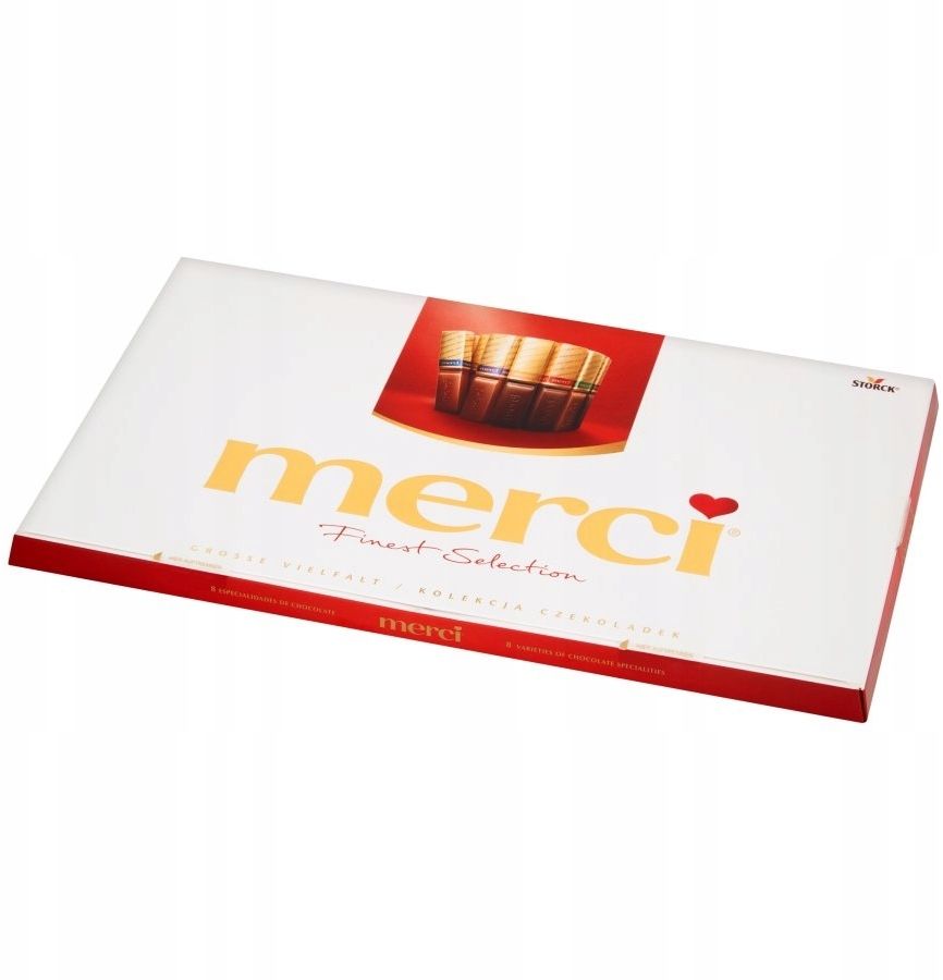 Czekoladki MERCI bombonierka Storck 400g duże – 147325440 - ERLI.pl