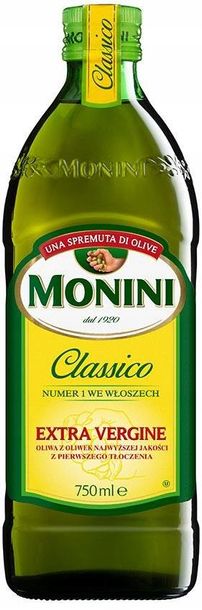 Oliwa z oliwek Extra Virgin Classico Monini 750ml - ERLI.pl