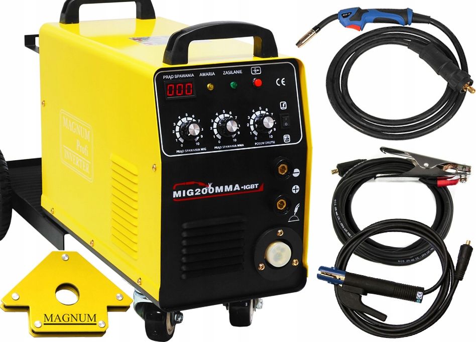 SPAWARKA MIGOMAT MIG 200 MMA K MAGNUM MIG/MAG - ERLI.pl