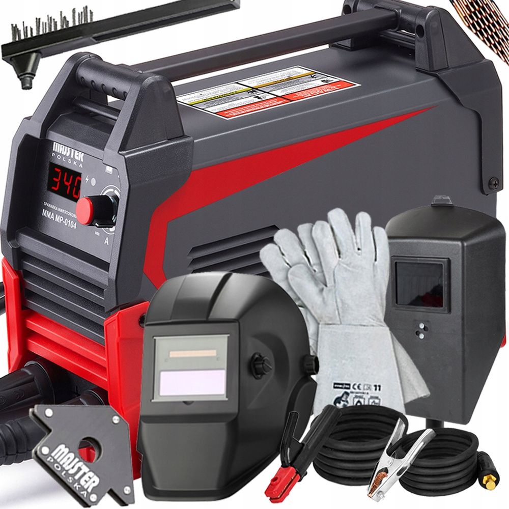 SPAWARKA INWERTOROWA INWERTEROWA MMA TIG LCD 340A - ERLI.pl