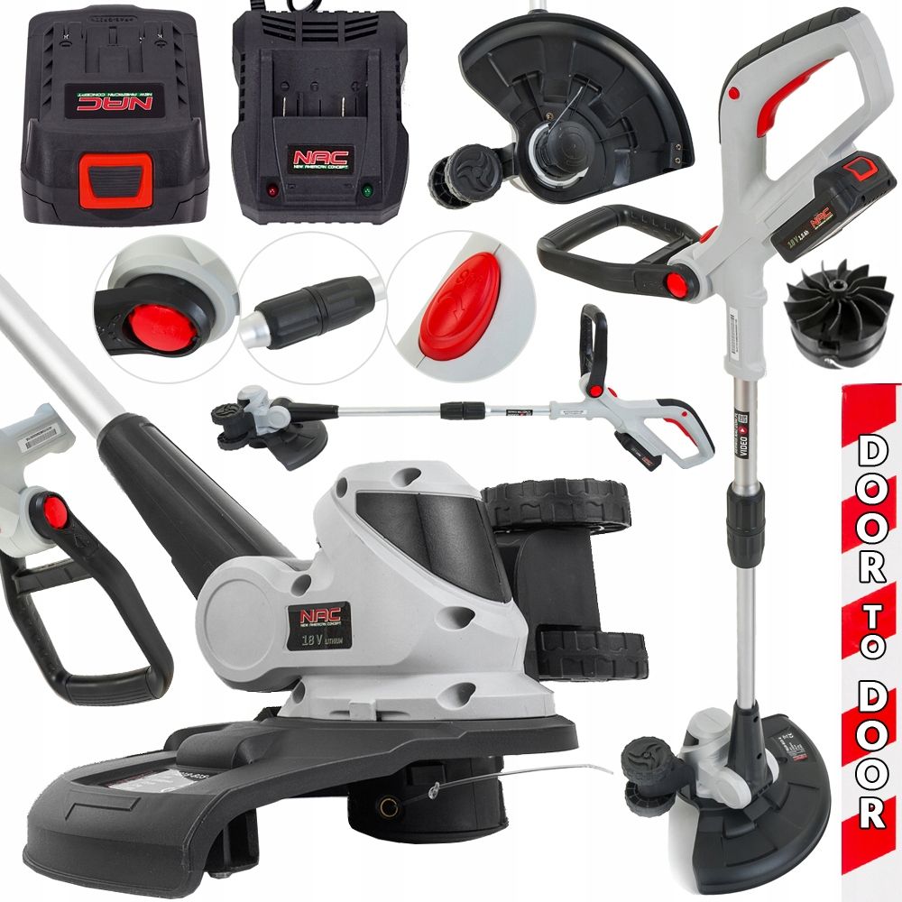 PODKASZARKA AKUMULATOROWA KOSIARKA DO TRAWY MAXX - ERLI.pl