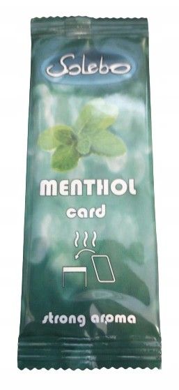 karta smakowa do papierosów SOLEBO-MENTHOL - ERLI.pl
