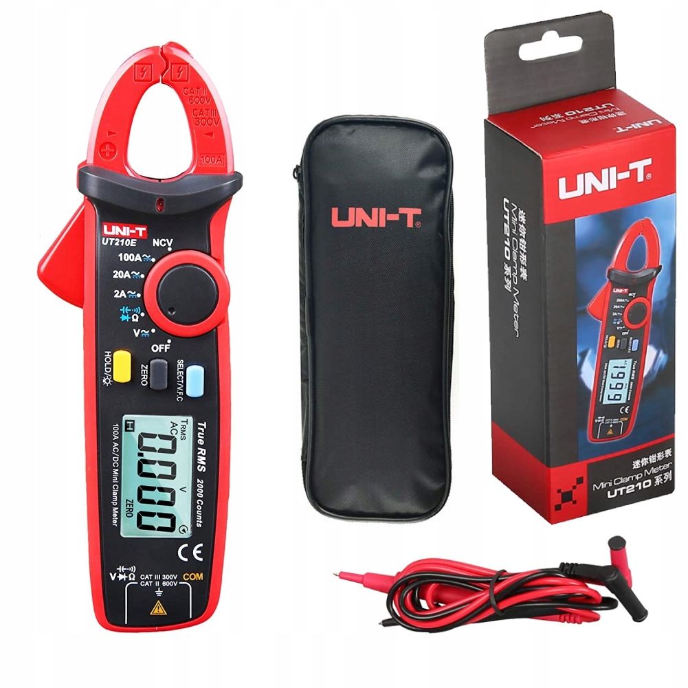 MINI MULTIMETR CĘGOWY UNI-T UT210E TrueRMS - ERLI.pl