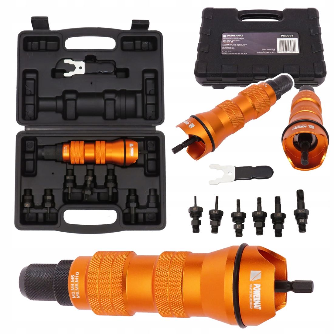 NITOWNICA NA WKRĘTARKĘ ADAPTER DO NITONAKRĘTEK 8EL - ERLI.pl NITOWNICA NA WKRĘTARKĘ ADAPTER DO NITONAKRĘTEK 8EL - ERLI.pl