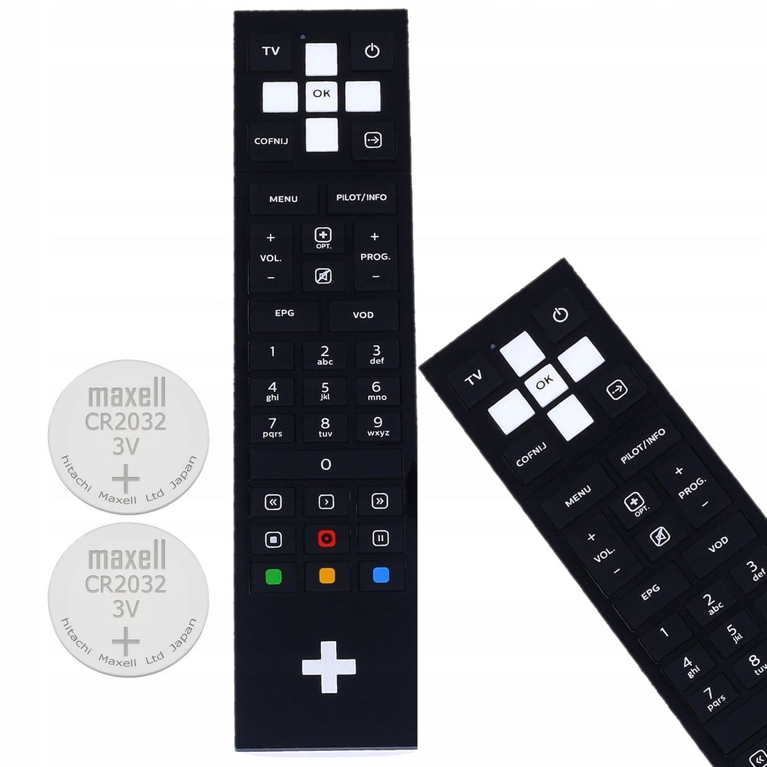 PILOT do dekodera NC+ Wifibox oryginalny + BATERIE – 132287384 - ERLI.pl