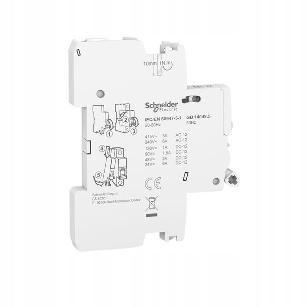 SCHNEIDER STYK SYGNALIZACYJNY I POMOCNICZY ACTI9 iOF/SD OF 2 CO ...