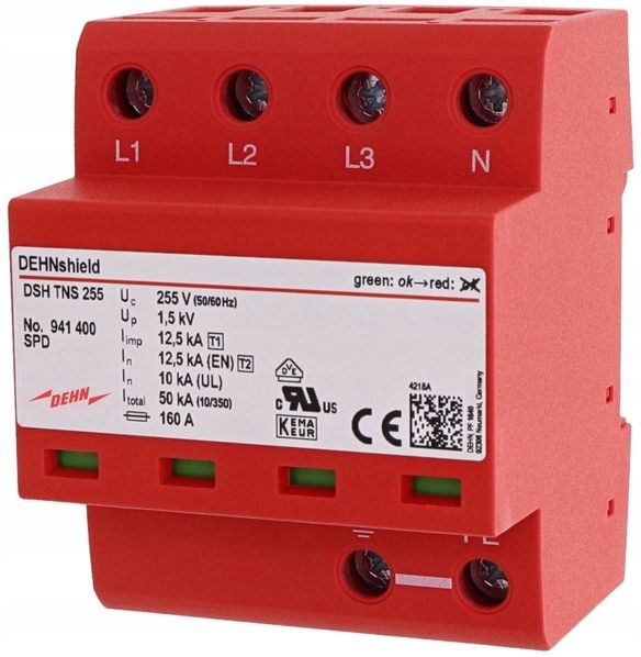 OGRANICZNIK PRZEPIĘĆ Typ I+II 4P AC DEHN 941400 - ERLI.pl