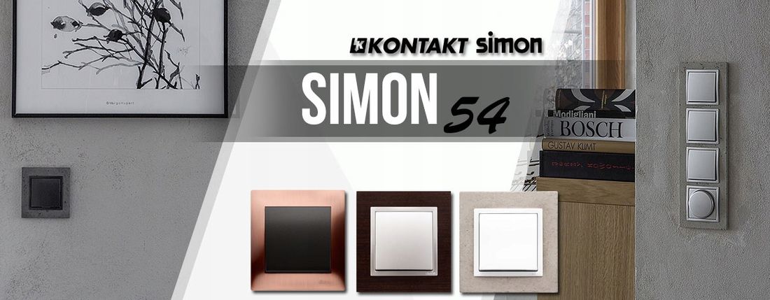 SIMON 54 PREMIUM KLAWISZ POJEDYNCZY DO PRZYCISKÓW BRĄZ MAT METALIZOWANY ...