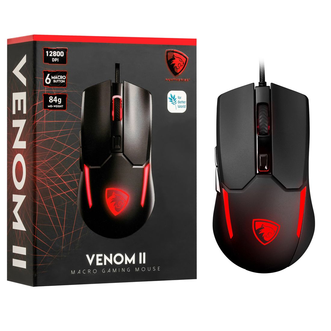PANTHERISE VENOM II MYSZ GAMING RGB DRAG MINECRAFT 12800 dpi - ERLI.pl PANTHERISE VENOM II MYSZ GAMING RGB DRAG MINECRAFT 12800 dpi - ERLI.pl