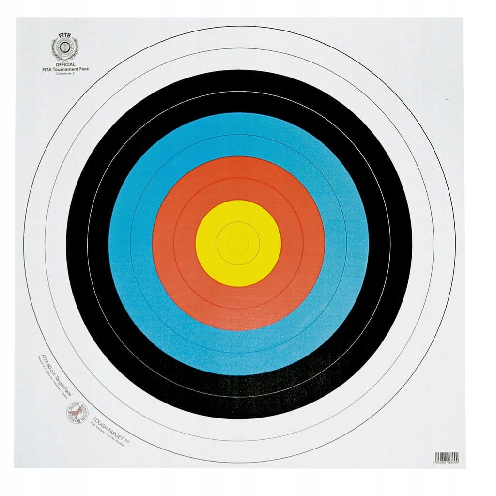 Tarcze strzeleckie 10 szt. z broni łuku pistoletu - ERLI.pl