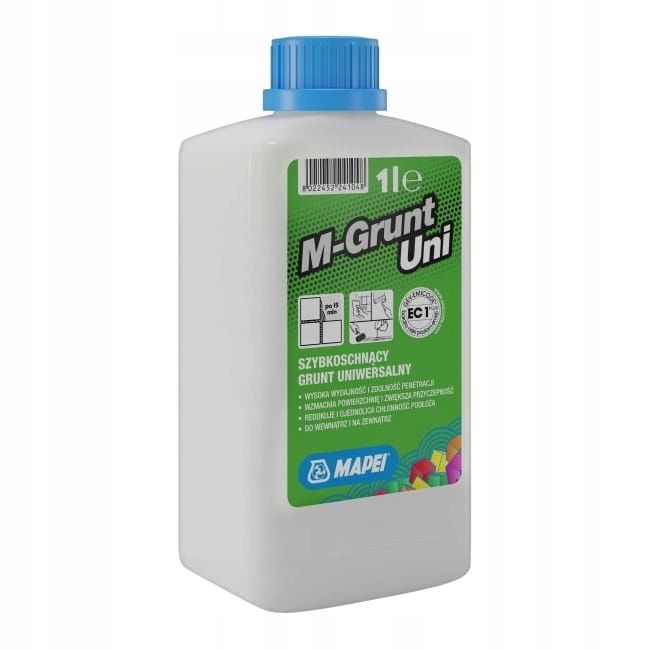 Grunt uniwersalny szybkoschnący Mapei 1 l - ERLI.pl Grunt uniwersalny szybkoschnący Mapei 1 l - ERLI.pl