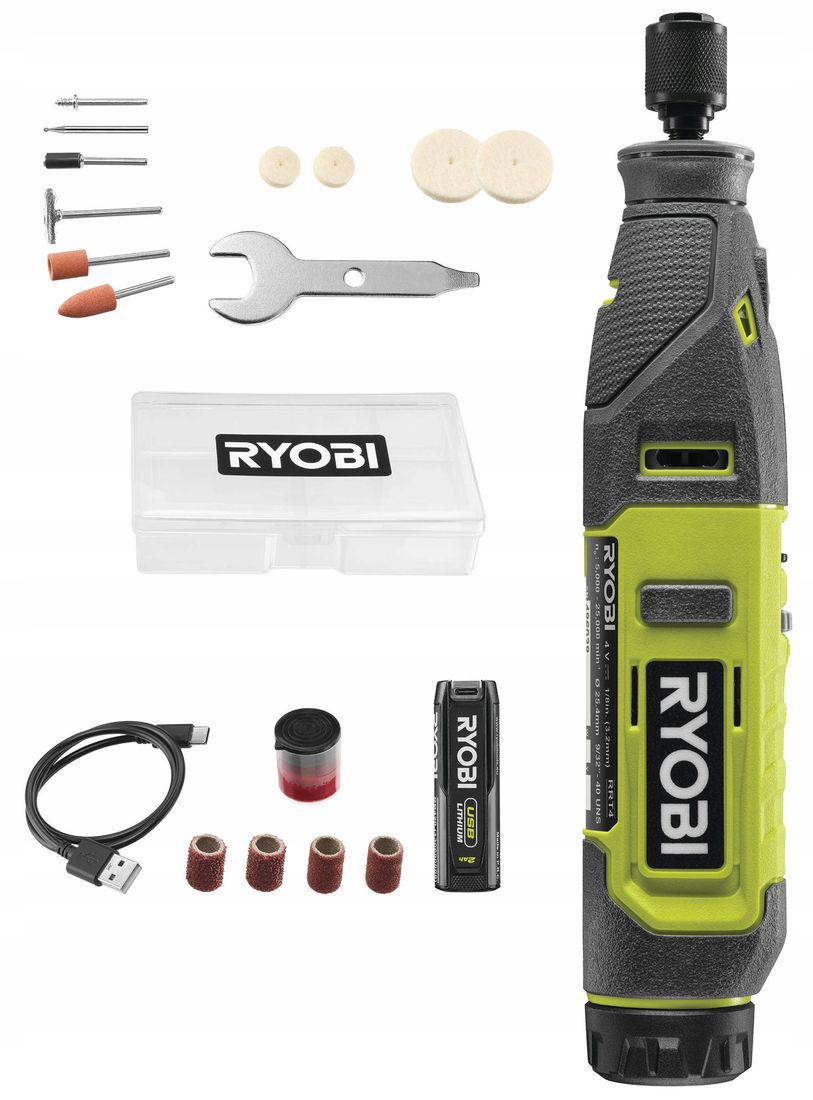 RYOBI RRT4-120GA15 SZLIFIERKA FREZARKA GRAWERKA 15 - ERLI.pl