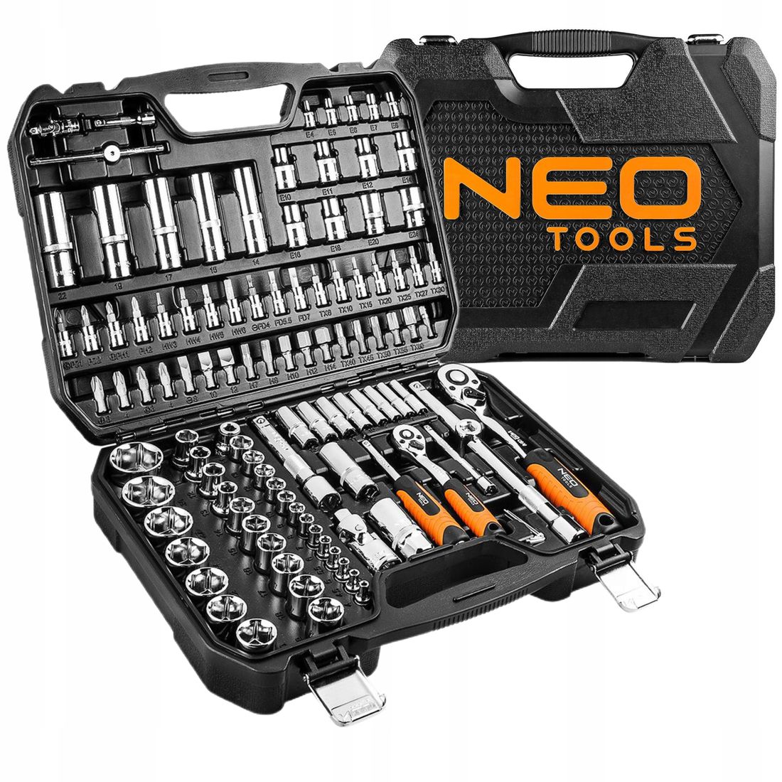 ZESTAW 110el KLUCZY KLUCZE nasadowe NEO 08-666 25L - ERLI.pl ZESTAW 110el KLUCZY KLUCZE nasadowe NEO 08-666 25L - ERLI.pl