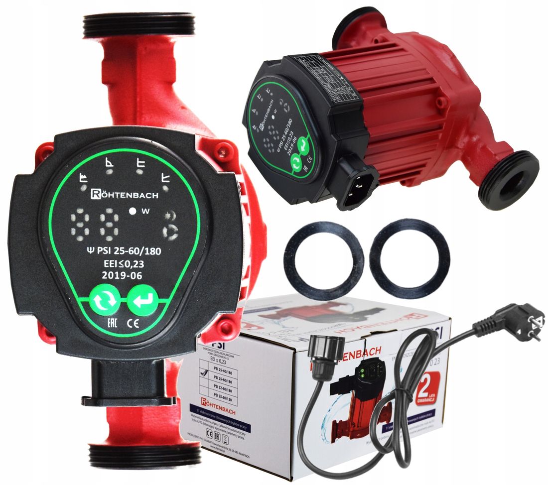 POMPA OBIEGOWA CO ENERGOOSZCZĘDNA ELEKTR 25-60/180 - ERLI.pl