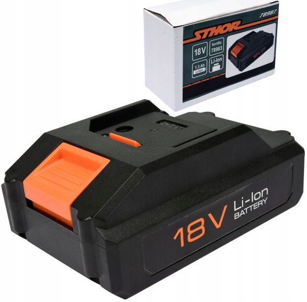 AKUMULATOR LI-ION 18V 1,3 AH DO WKRĘTARKI STHOR – 132580688 - ERLI.pl