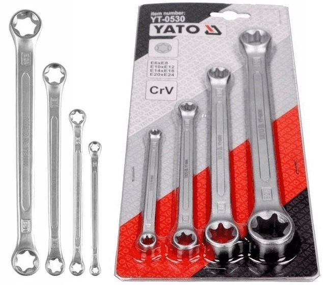 YATO KOMPLET KLUCZY OCZKOWYCH E6-E24 TORX YT-0530 – 132581662 - ERLI.pl YATO KOMPLET KLUCZY OCZKOWYCH E6-E24 TORX YT-0530 – 132581662 - ERLI.pl