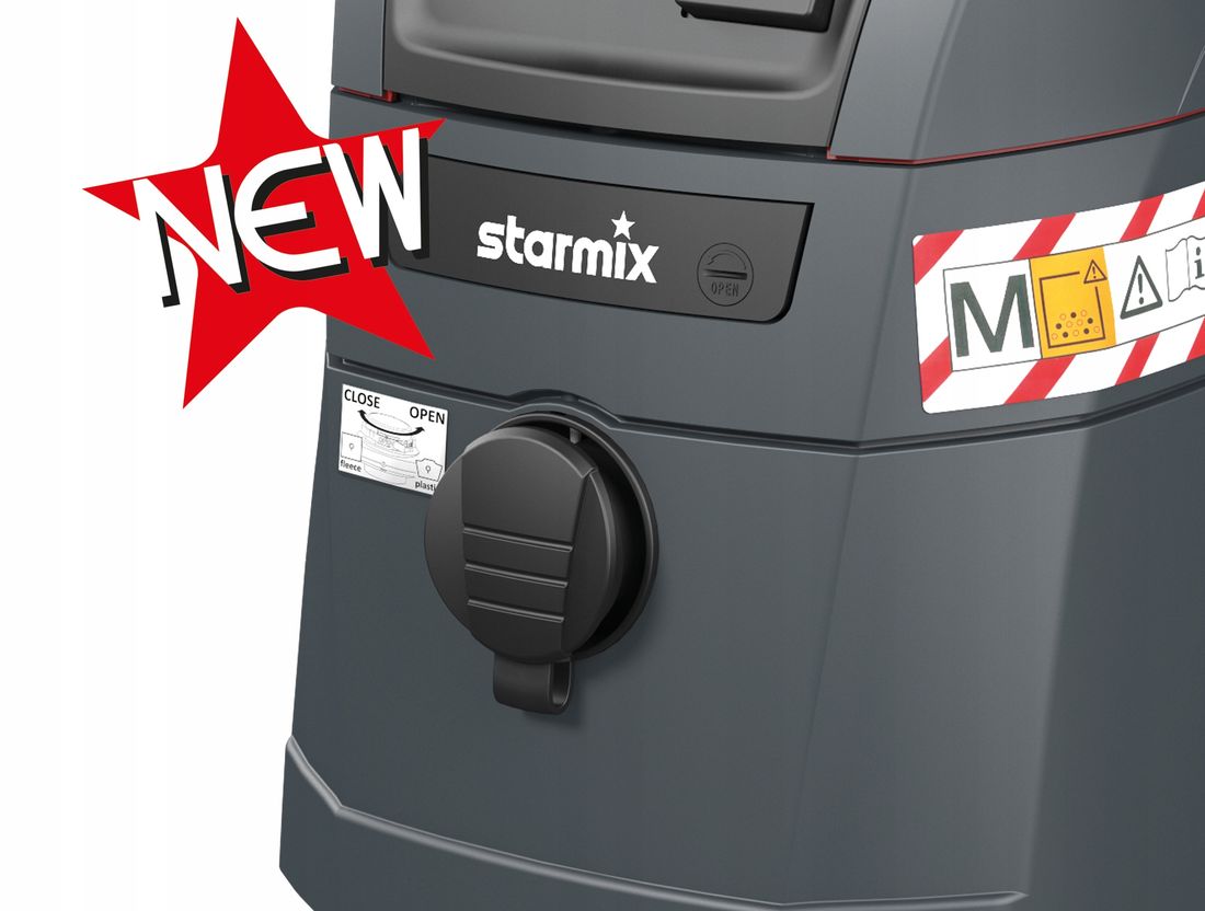 STARMIX ODKURZACZ PRZEMYSŁOWY IPULSE L - 1625 TOP - ERLI.pl