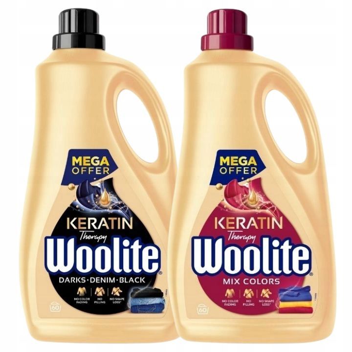 Woolite Black + Color Płyn do Prania 3,6l x2 - ERLI.pl
