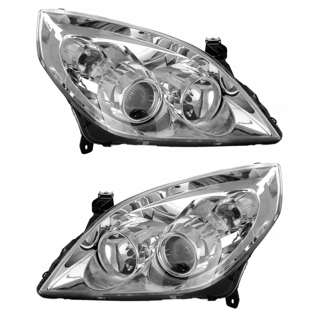 OPEL VECTRA C SIGNUM 2005-2008 KOMPLET REFLEKTORÓW LAMPY PRZEDNIA DEPO ...