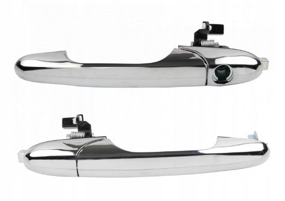 FIAT 500 07-15 KLAMKA ZEWNĘTRZNA KOMPLET PRZÓD – 125839023 - ERLI.pl