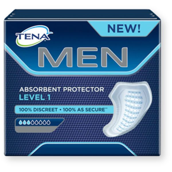 Tena Men Protective Shield Extra Light, wkładki anatomiczne, 14 szt ...