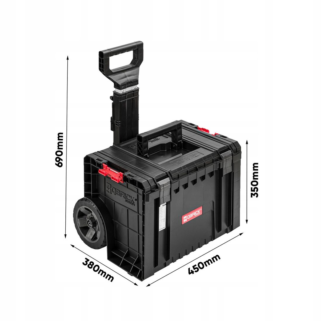 Skrzynka na kółkach zestaw warsztat QBRICK PRO 4w1 - ERLI.pl