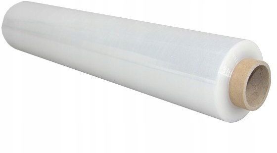 FOLIA STRETCH 2,5 KG STRECZ BEZBARWNA BIAŁA - ERLI.pl