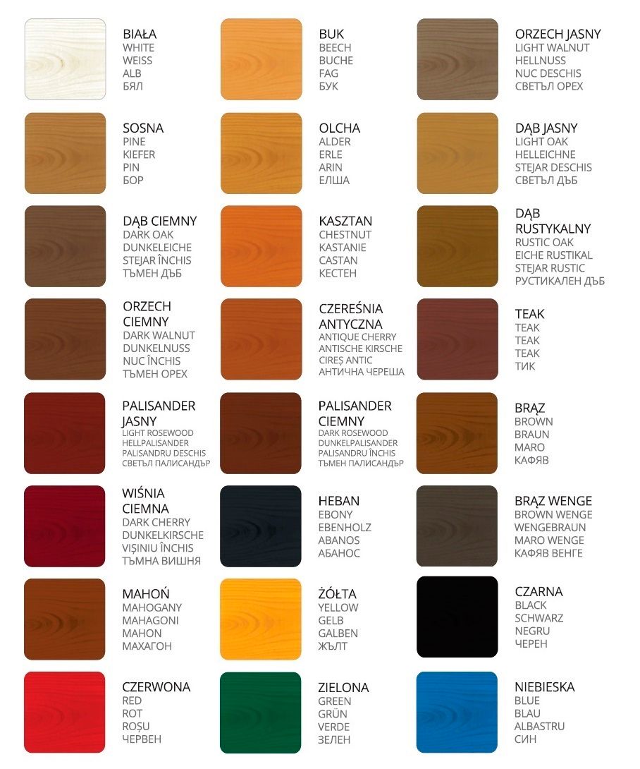 Bejca Do Drewna Rustykalna Spirytusowa DĄB RUSTYKALNY 2l Dragon (10X0 ...