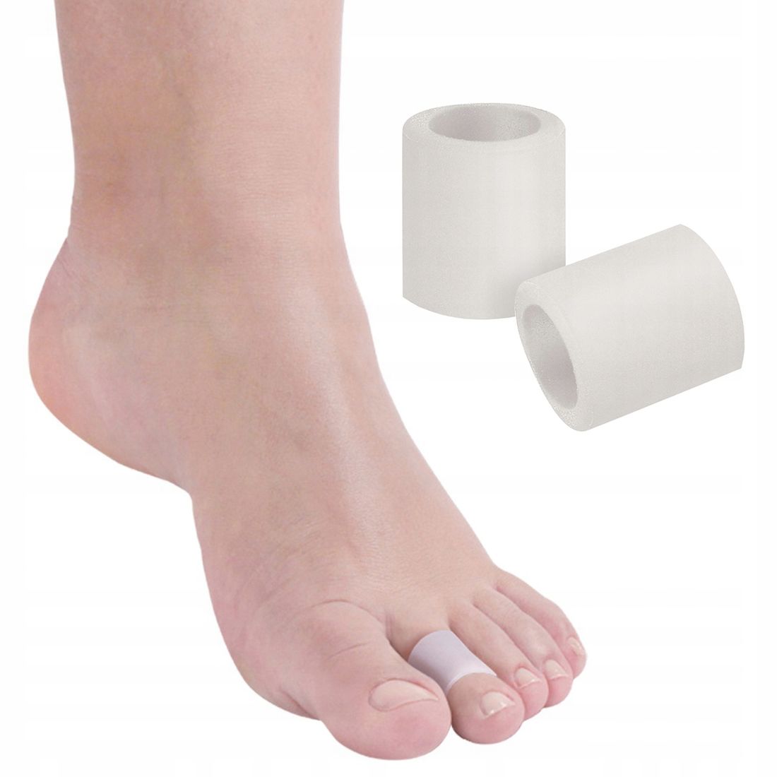 TecniWork 2x OSŁONKA NA PALCE modzele odciski S - ERLI.pl