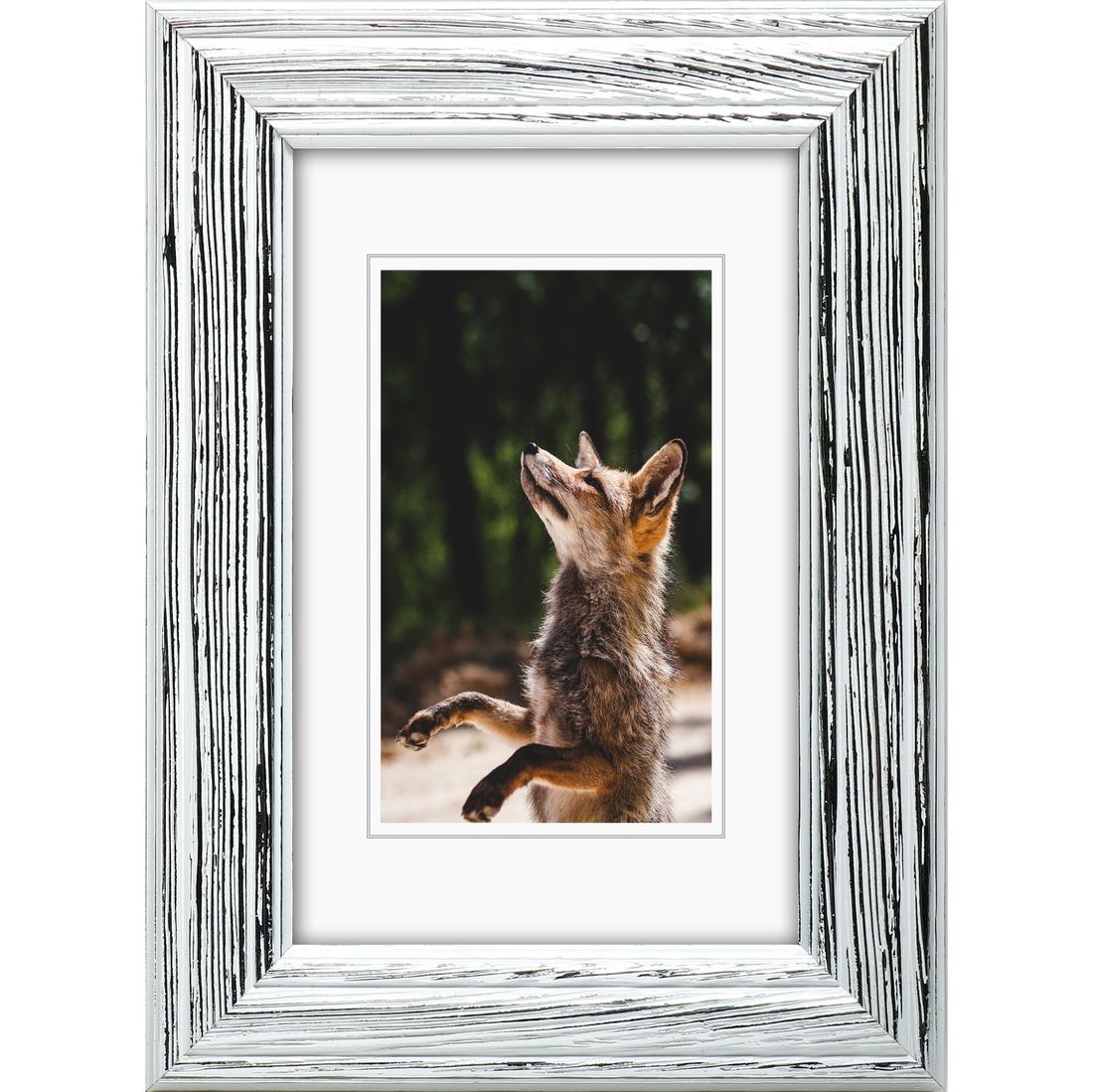 RAMKA NA ZDJĘCIA SREBRNA RAMA DREWNIANA 21x30 CM – 141835879 - ERLI.pl