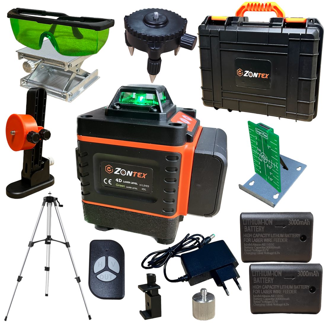 Poziomica Laserowa Zontex 4D 16 linii - ERLI.pl