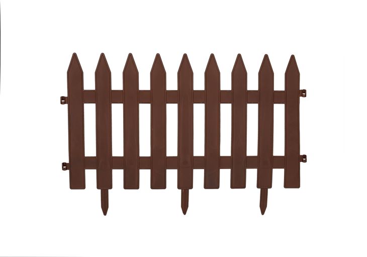 Płotek plastikowy ogrodowy 50 cm ,,PŁASKI" 4 KOLORY – 133424970 - ERLI.pl