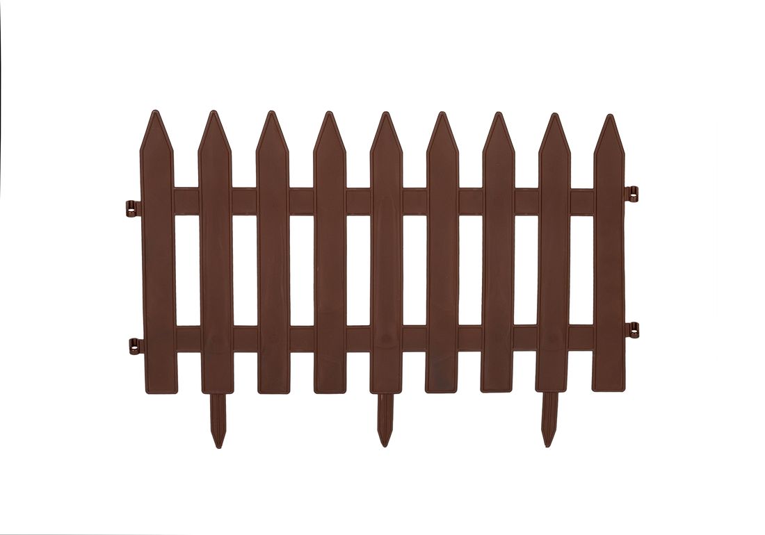 Płotek plastikowy ogrodowy 50 cm ,,PŁASKI" 4 KOLORY – 133424970 - ERLI.pl