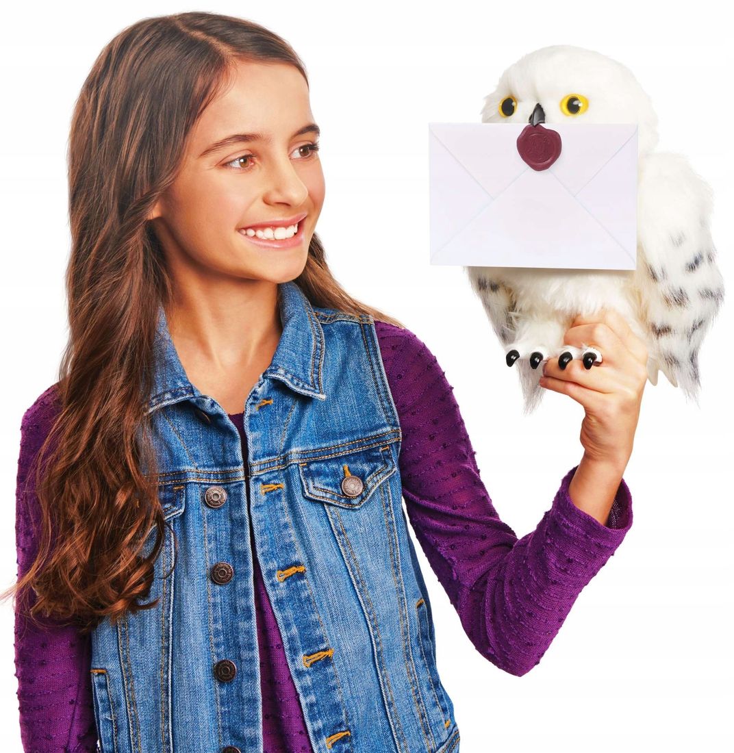 Harry Potter Hedwiga interaktywna sowa z listem - ERLI.pl