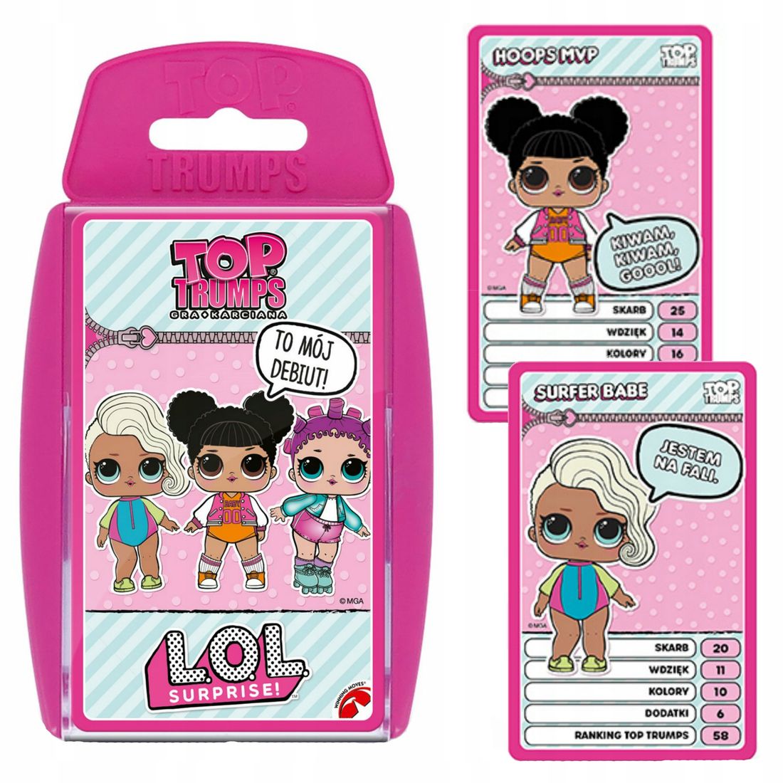 Winning Moves Gra Karciana Top Trumps L.O.L. Surprise! LOL Suprise ...