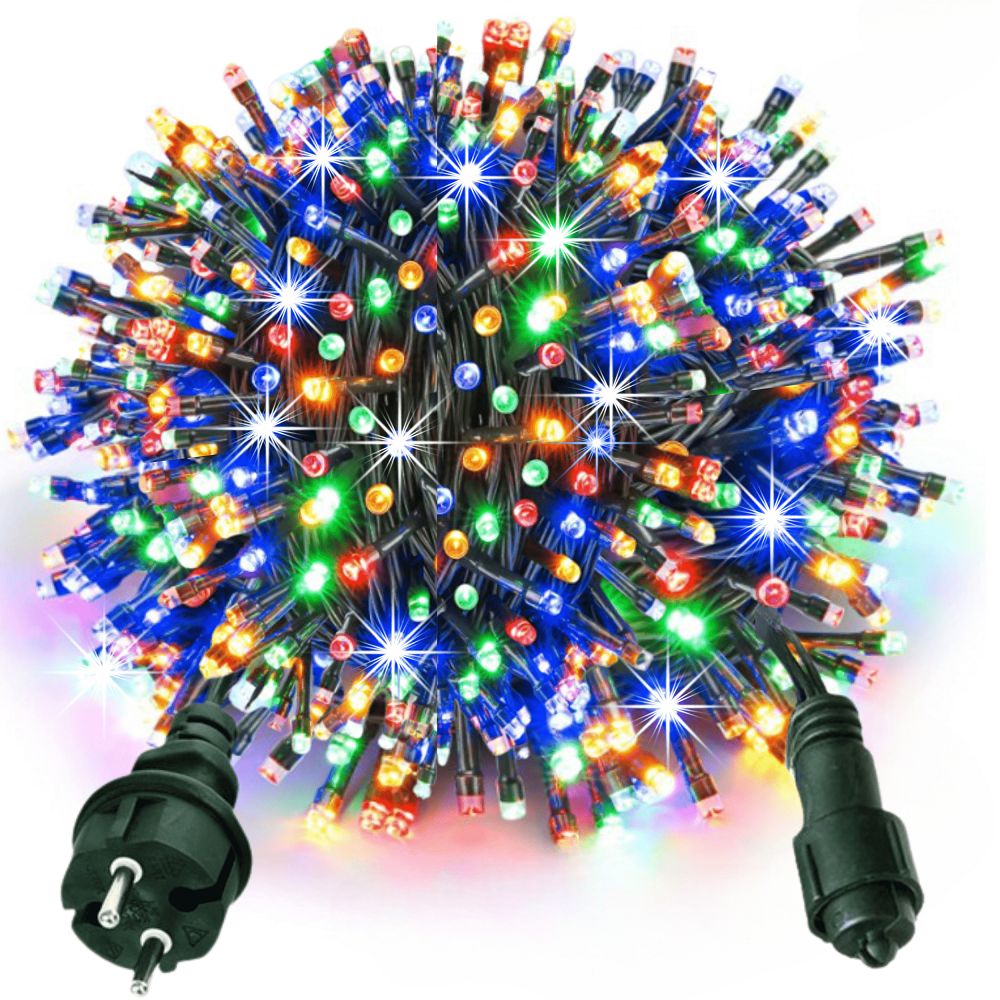LAMPKI CHOINKOWE 1000 LED ZEWNĘTRZNE STAŁE + FLASH - ERLI.pl LAMPKI CHOINKOWE 1000 LED ZEWNĘTRZNE STAŁE + FLASH - ERLI.pl