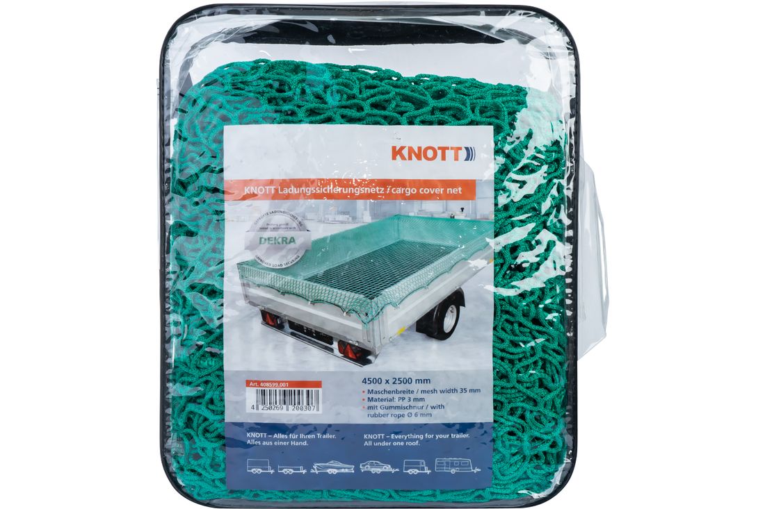 Siatka transportowa na przyczepę KNOTT zabezpieczająca ładunek ...