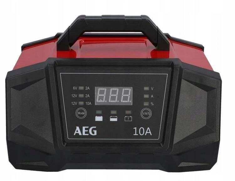 PROSTOWNIK WARSZTATOWY AEG WM10 Z MIK 6V/12V, 10A - ERLI.pl