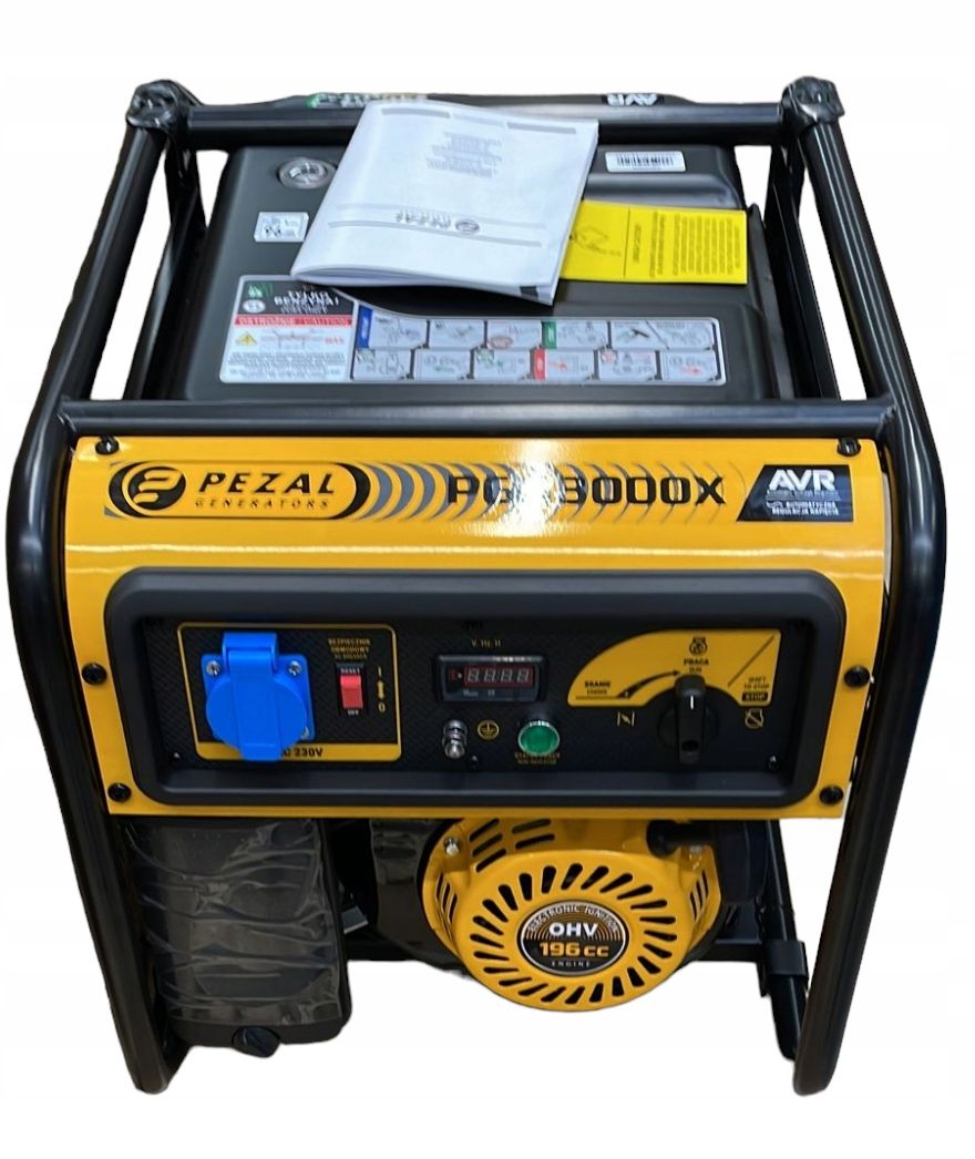 AGREGAT PRĄDOTWÓRCZY GENERATOR PEZAL PGG3000X 2800 - ERLI.pl